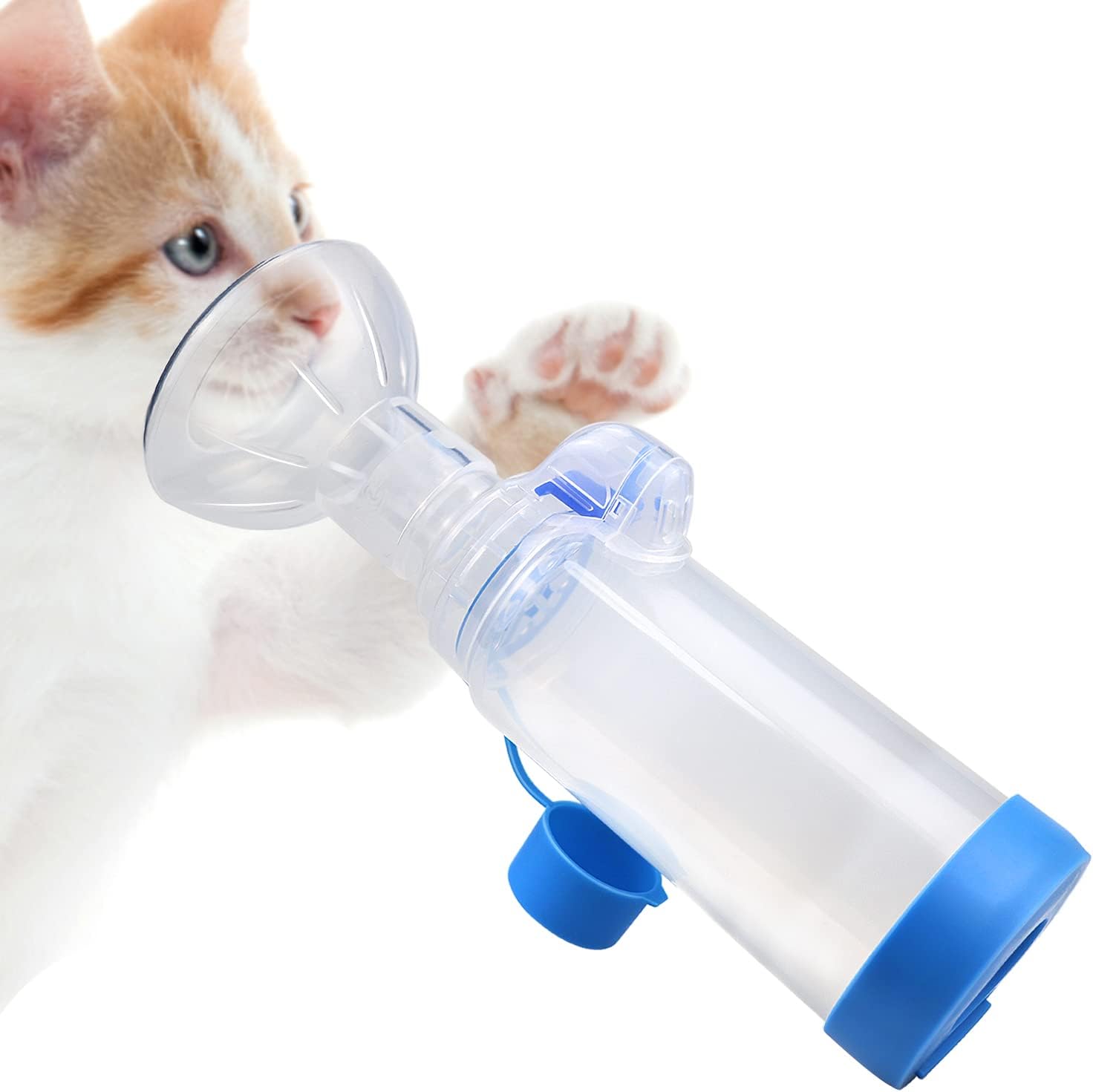 Amazon.com : Cat Inhaler Spacer for Cats with Breathing Indicator ...