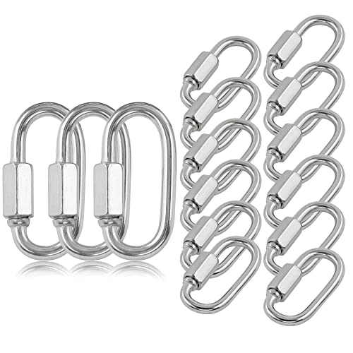 Snapklik.com : Masendelk 15pcs M4 Quick Link Chain, 5/32 Inch Stainless ...