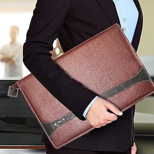 UEVIL B4 Business Presentation PU Leather File Folders Professional ...