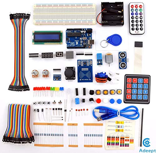 REES52 RFID Starter Kit Compatible with Arduino IDE, Servo, PS2 Joystick, RC522 RFID Module,with ...