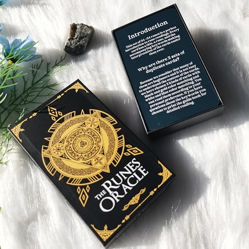 Snapklik.com : Han Yu Bowen Oracle Cards - Dual Color Runes Tarot Deck ...