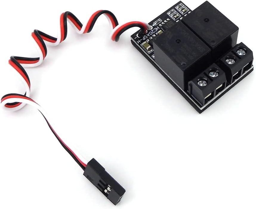 Amazon.com: RC Model PWM Receiver Control Switch 5-10V 2-Ways 20A Relay ...