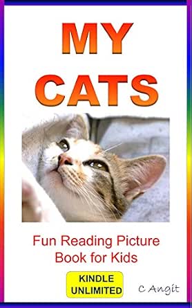 My Cats: Fun Reading Picture Book for Kids (Cute Animal Photos ...