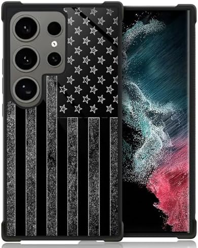 Amazon.com: QGX Compatible with Samsung Galaxy S25 Ultra Case American ...