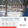 Lithonia Lighting Compact Pro Round LED High Bay Light, Ceiling ...