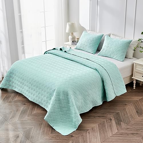 ROMROL Bedding Set, Queen Size 3 Pieces, Soft Lightweight Quilts Set ...