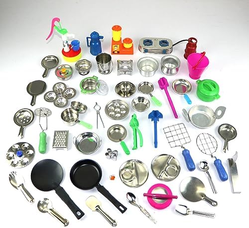 Buy Varnika Stores Miniature Kitchen Set, Kitchen Set for Kids Girls ...