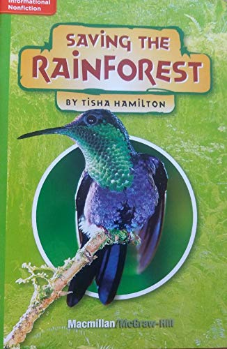 Saving The Rainforest (Macmillan Leveled Reader Library; Informational ...