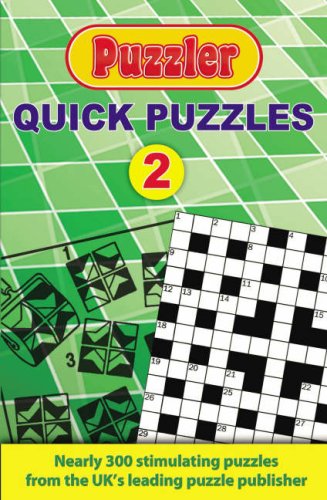 Buy "Puzzler" Quick Puzzles 2 Book Online at Low Prices in India ...