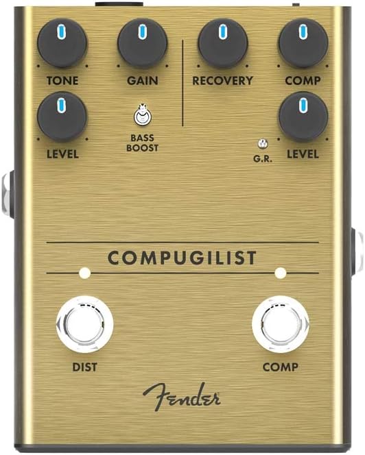 Amazon.com: Fender Compugilist Compressor/Distortion Pedal : Musical ...