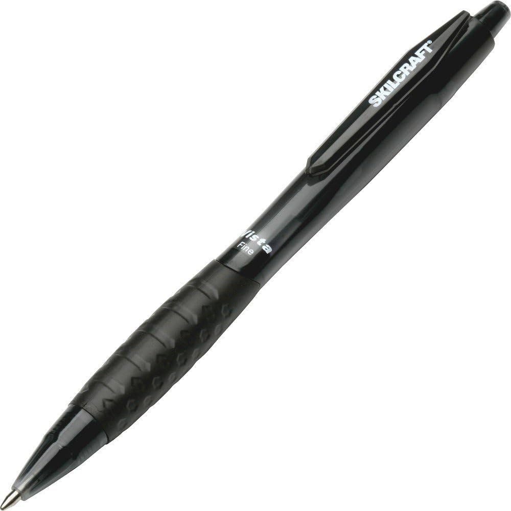 Amazon.com : SKILCRAFT Retractable Vista Ballpoint Pens (NSN4457233 ...
