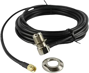 Amazon.co.jp: MJL-SMA Plug Extension for Antenna Installation, RG58 (Equivalent to 3D-2V ...