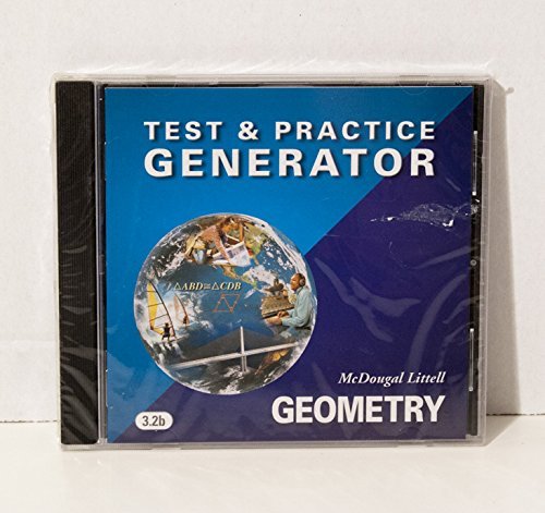 McDougal Littell High Geometry: Test and Practice Generator CD-ROM ...