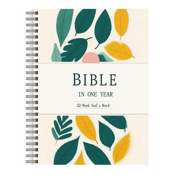 The Bible in a Year/52-Week Guided Bible Study & Daily Reading Plan ...