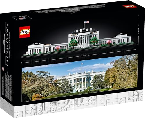 LEGO Architecture Collection: The White House 21054 - Model Building ...