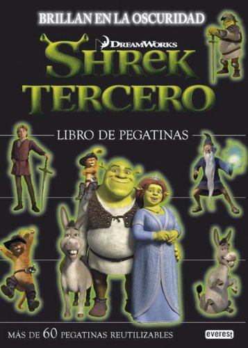 Amazon.com: Shrek Tercero. Libro de pegatinas (Shrek 3) (Spanish ...