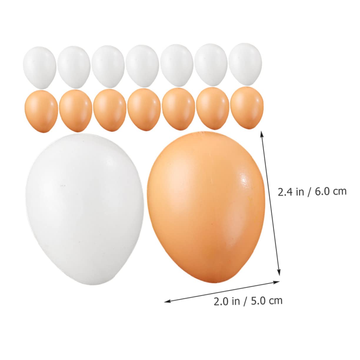 Snapklik.com : 16pcs Simulation Egg Props DIY Graffiti Eggs Plastic ...