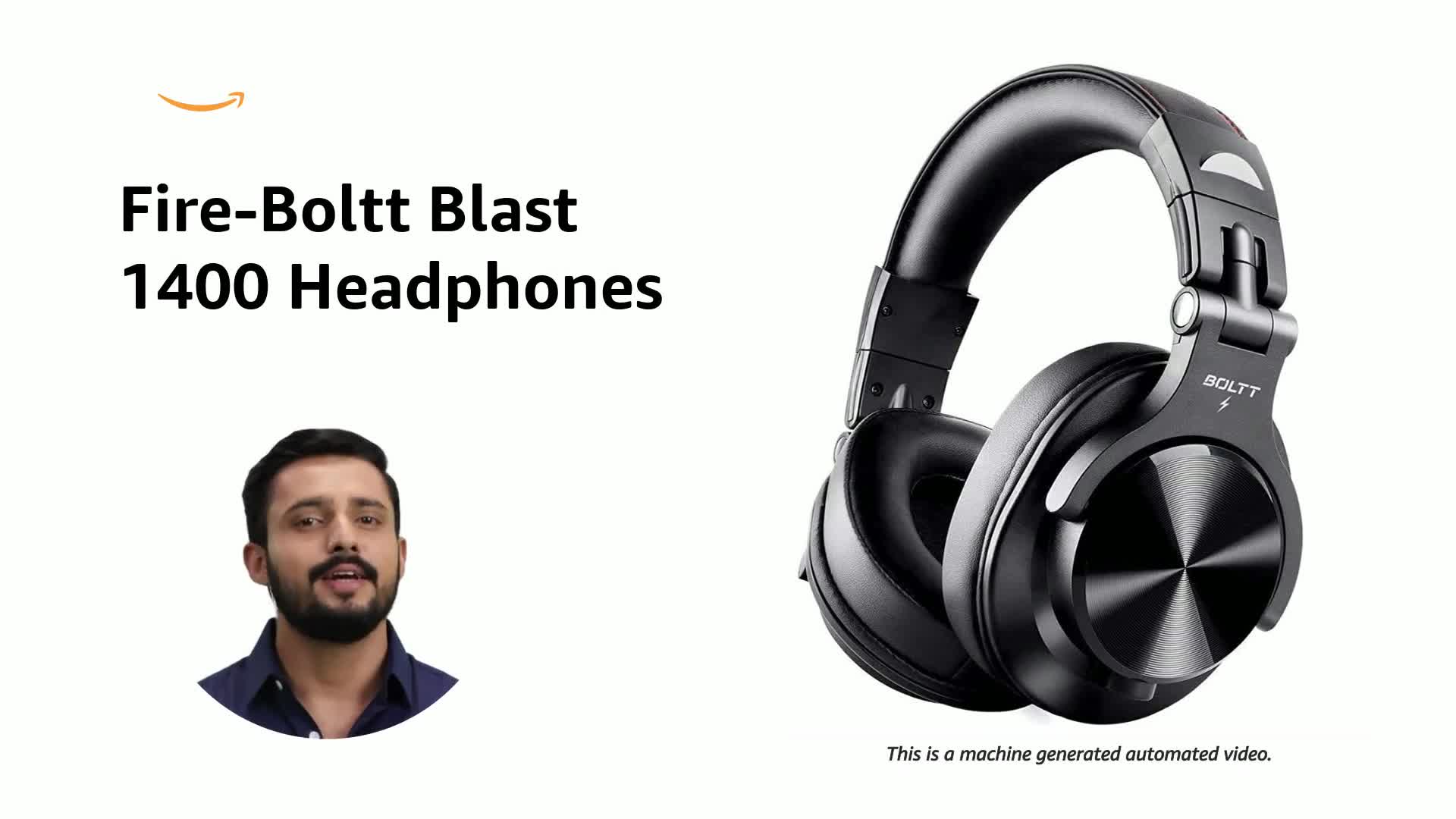Watch Fire-Boltt Blast 1400 Headphones on Amazon Live