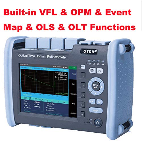 D YEDEMC Optical Time Domain Reflectometer 1310/1550nm 35/33dBm SMF ...