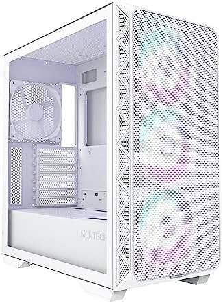 Montech AIR 903 MAX, E-ATX Mid Tower Case, alto flujo de aire, 3 x 140 ...