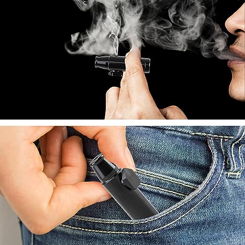 2 Pack Metal Snuff Bullets, Snorting Kit Snorter with Mini Funnel ...