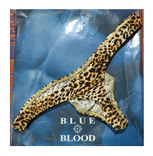 Buy Men's Rare Cotton T-Back Leopard Print Thong Bikini Underwear - XL ...