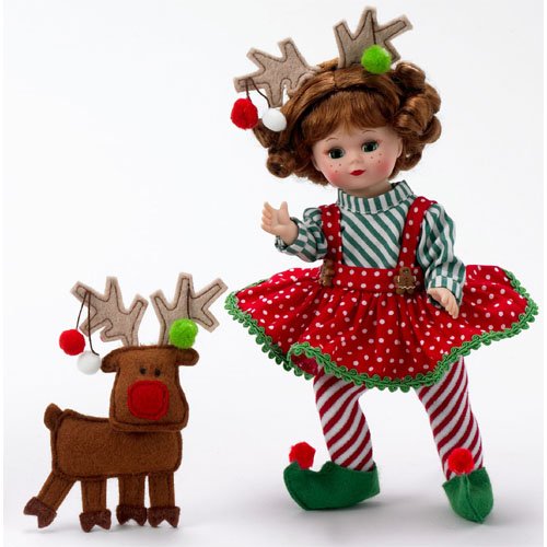 Madame Alexander, Sugar 'N Spice Reindeer, Holiday Collection - 8 ...