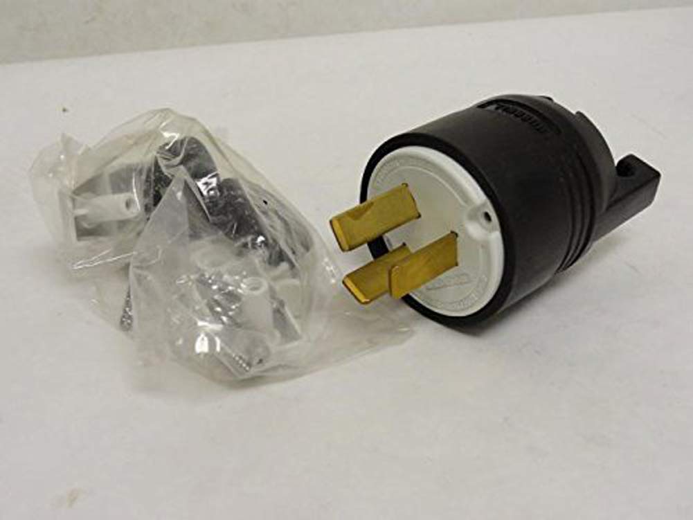 Hubbell HBL7513C Plug, 3 Pole and 3 Wire, 50 amp, 125/250V, 10-50P ...