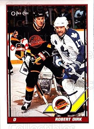 Amazon.com: (CI) Robert Dirk Hockey Card 1991-92 O-Pee-Chee (base) 493 ...