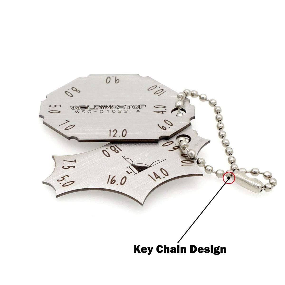 Snapklik.com : WeldingStop Pocket Fillet Weld Gauge Welding Gauge