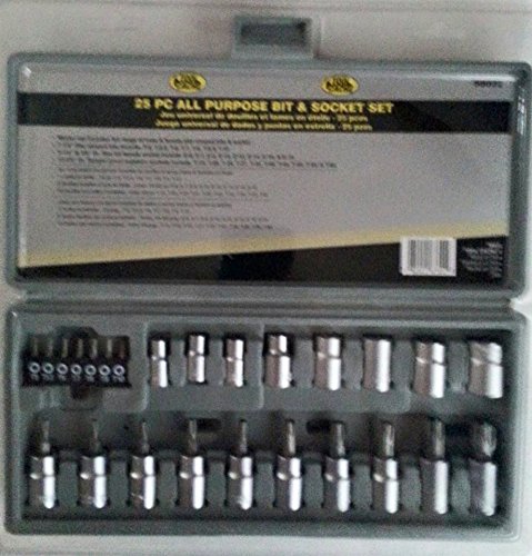 Amazon.com: 25PC All Purpose Star BIT & Socket Set : Tools & Home ...