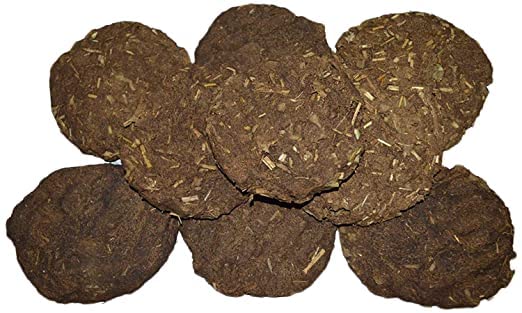 VVVAS Organic Homemade Pure Cow Dung Cake | Chipri | Goitha | Bio Wast ...