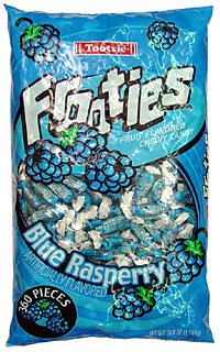 Amazon.com : TOOTSIE FROOTIES BLUE RASPBERRY 360CT BAG : Blue Rasberry ...
