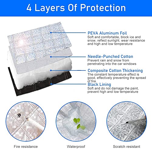 Fancy Floral Magic Shade Windshield Sunshade Sun Shade (Standard Size)