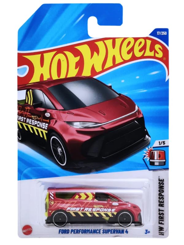 Hot Wheels Ford Performance Supervan 4 HW First Response Ages 3 and Up ...