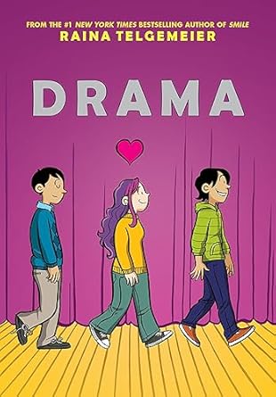 Drama: A Graphic Novel : Telgemeier, Raina, Telgemeier, Raina: Amazon ...