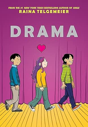 Drama: A Graphic Novel : Telgemeier, Raina, Telgemeier, Raina: Amazon ...
