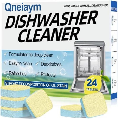 Amazon.com: Dishwasher Cleaner and Deodorizer Tablets,Deep Cleaner and ...