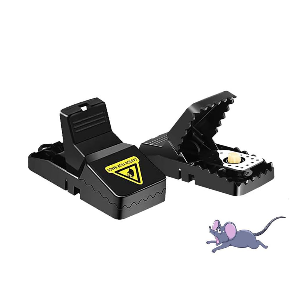 HASTHIP® 2Pcs Rat Traps for House Garden Patio, Reusable Mouse Traps ...