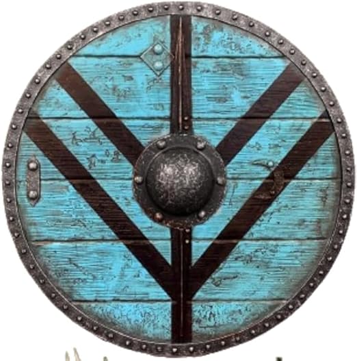 Amazon.com: Battle-Ready Viking Shield Inspired by Lagertha: Medieval ...