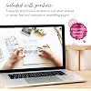 Amazon.com: Kristy Rice Color Swatch Clear Stamp Set to Test Your ...