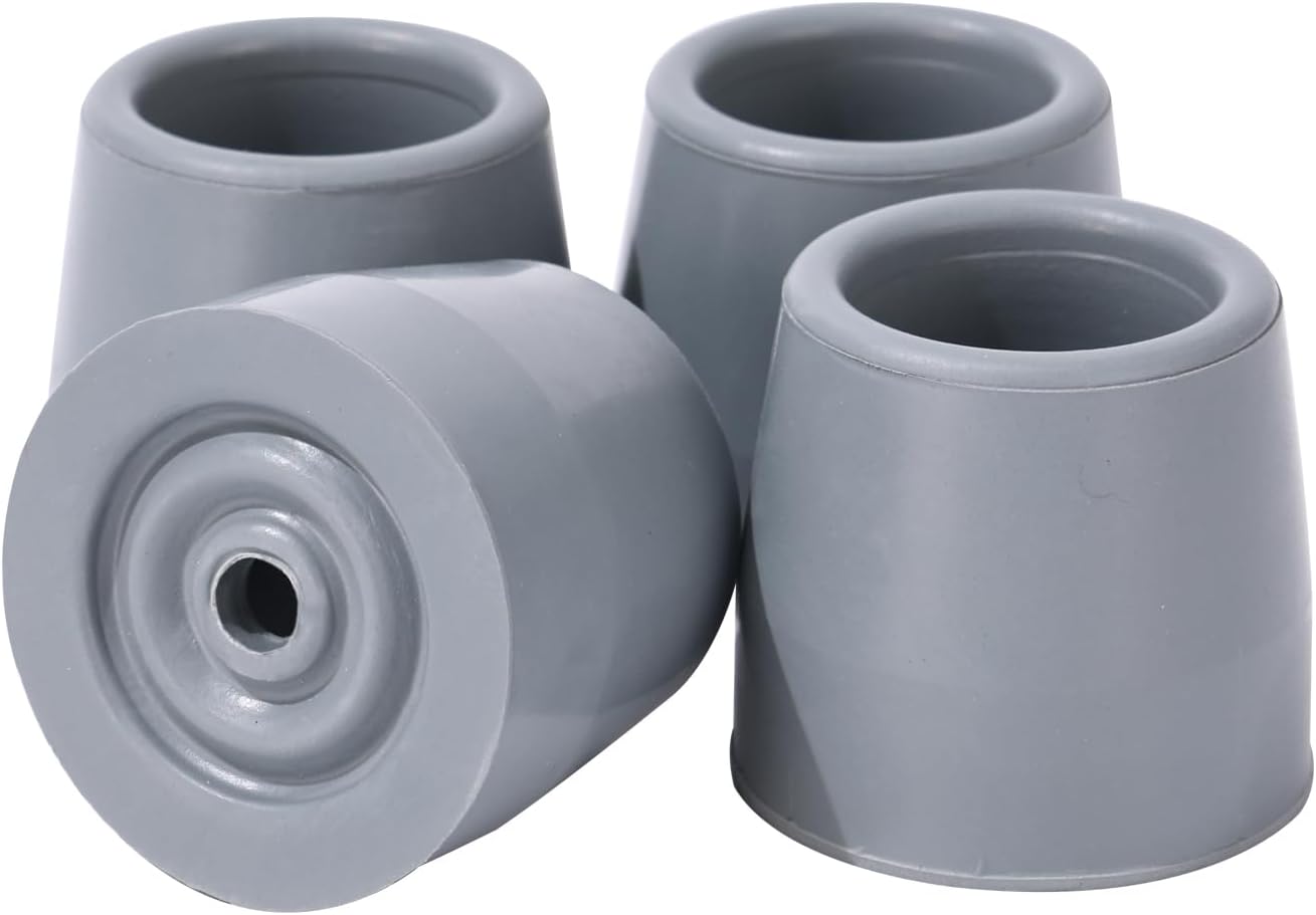 Amazon.com: 4PCS Walker Tips 1 1/8 '' Heavy Duty Replacement Rubber ...