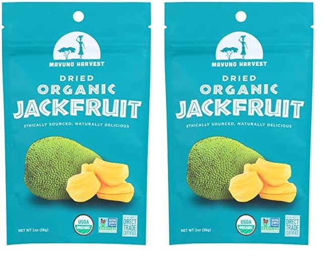 Amazon.com: Mavuno Harvest Fair Trade Organic Dried Fruit, Jackfruit ...