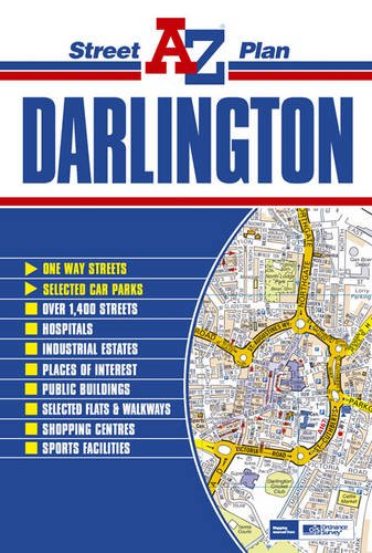 Amazon | Darlington Street Plan (A-Z Street Plan S.) | Geographers' A-Z ...