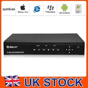SUNLUXY 4 channel Standalone H.264 Realtime CCTV Video Surveillance ...
