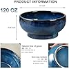 Amazon.com | STE-CER Extra Large Salad Bowl,Decorative Fruit Bowl ...