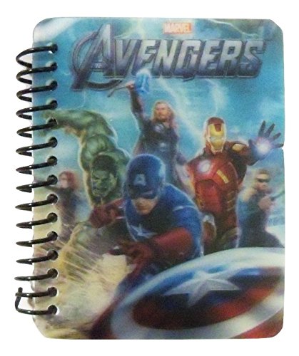 Marvel The Avengers Lenticular Journal ~ Avengers on Blue (60 Sheets ...