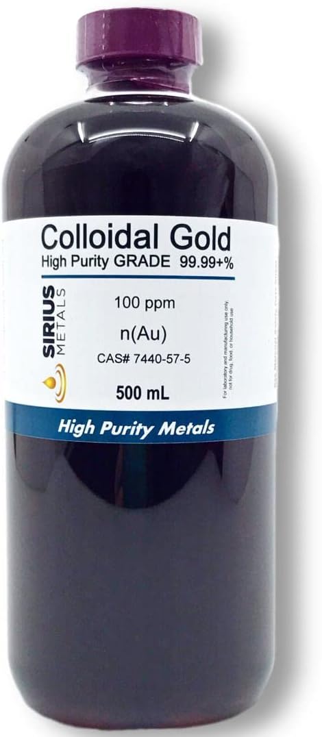 Amazon.com: Organa Pure Crystalline Liquid Gold Supplement - 30 PPM ...