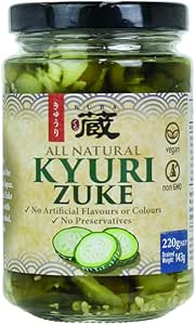 Kura Kyuri Zuke (cucumber pickle), 220 g : Amazon.com.au: Pantry Food ...