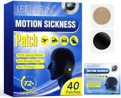 Amazon.com: KOPANA Motion Sickness Patches for Cruise and Car Airplane ...